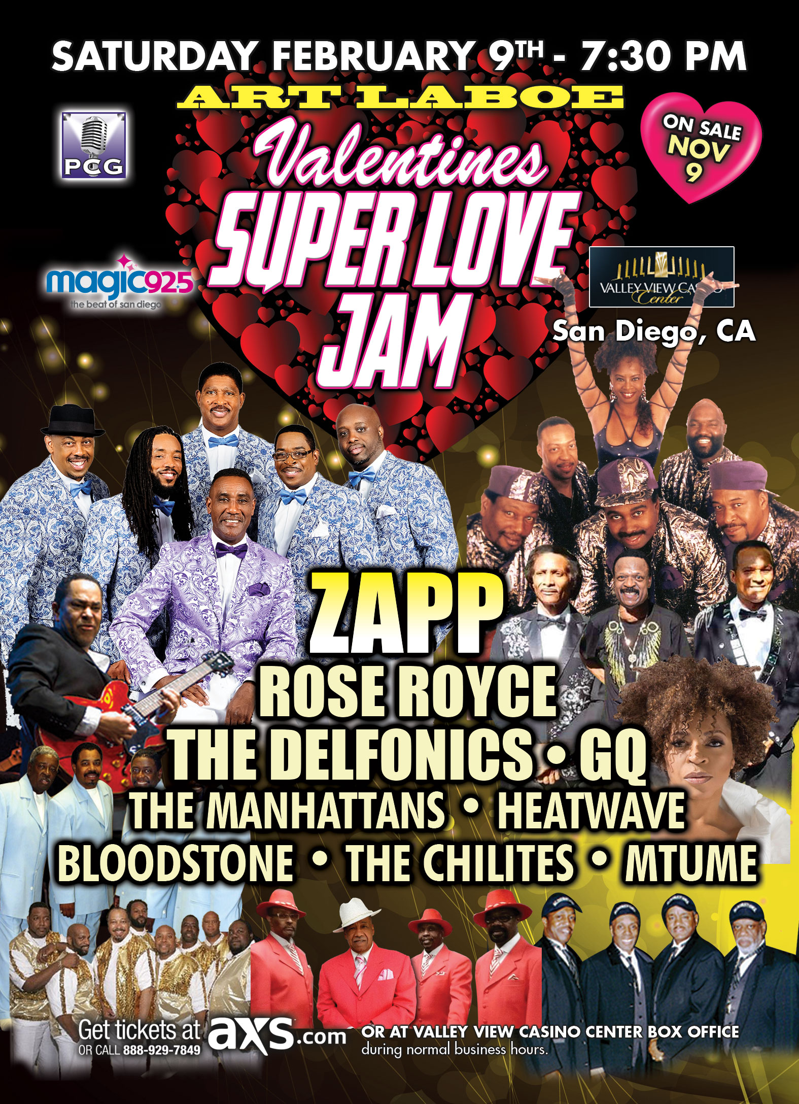 Art Laboe Valentines Super Love Jam | Pechanga Arena San Diego
