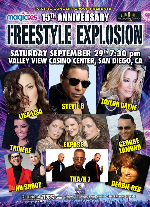 15th Anniversary Magic 92.5 FREESTYLE EXPLOSION | Pechanga Arena San Diego